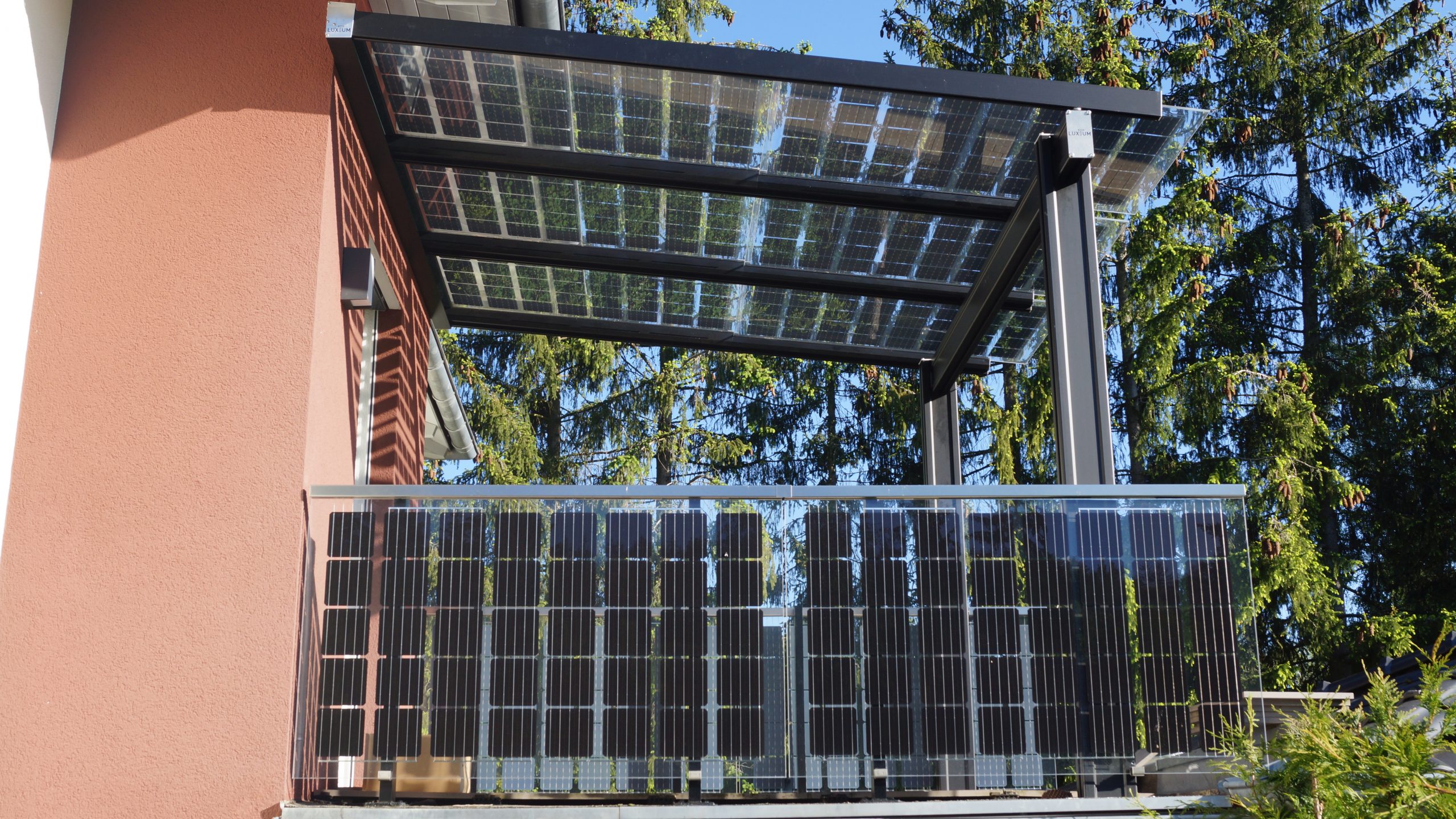 Luxtum Solar Balkongeländer Luxtum